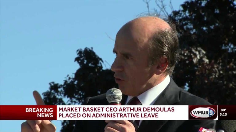 Market Basket CEO Arthur T. Demoulas placed on administrative leave