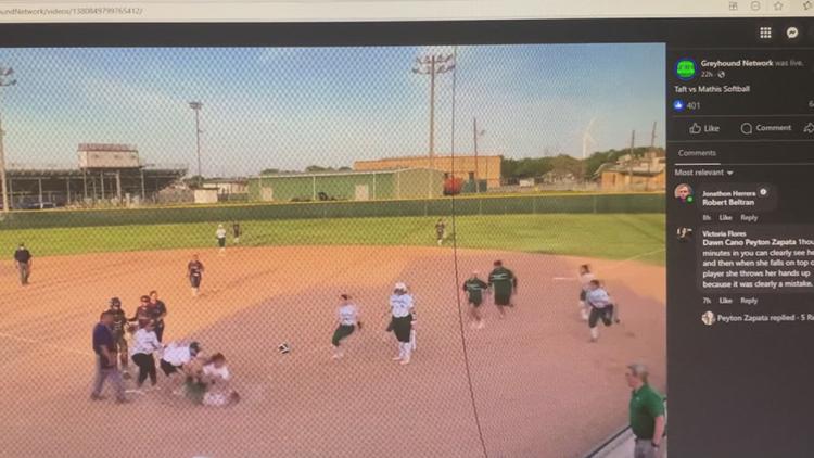 Mathis coach found not guilty in Taft-Mathis softball game brawl ...