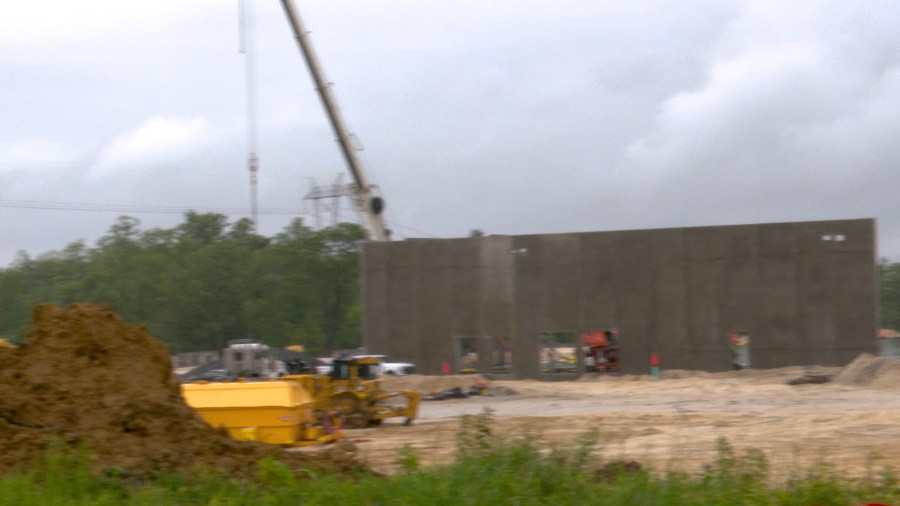Construction underway on Raleigh County Amazon distribution center