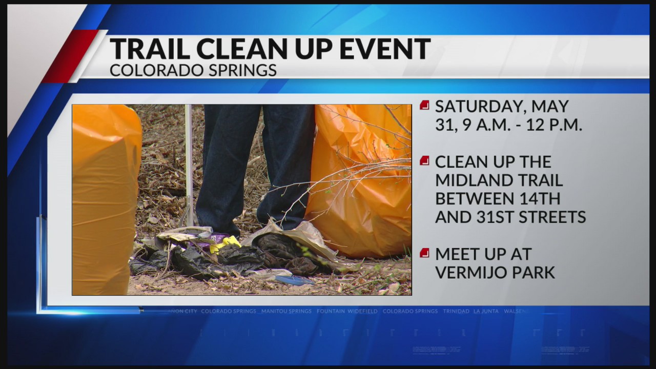 Colorado Springs trail clean up event set for May 31