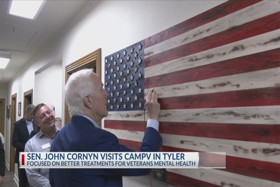 Sen. John Cornyn visits Tyler to discuss new bill to improve veteran’s ...