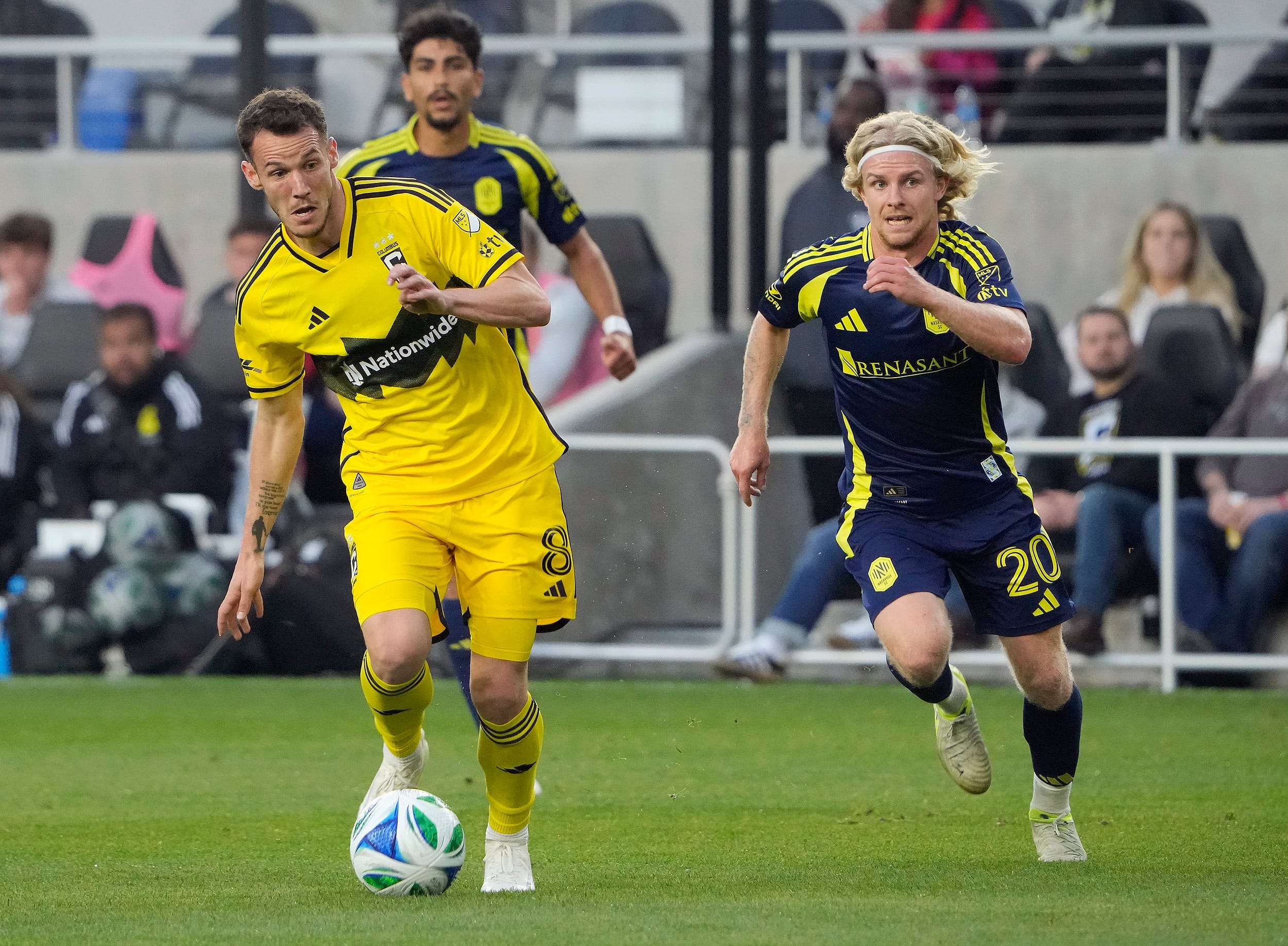 Columbus Crew rely on Nashville SC own goal to record draw at Lower.com ...