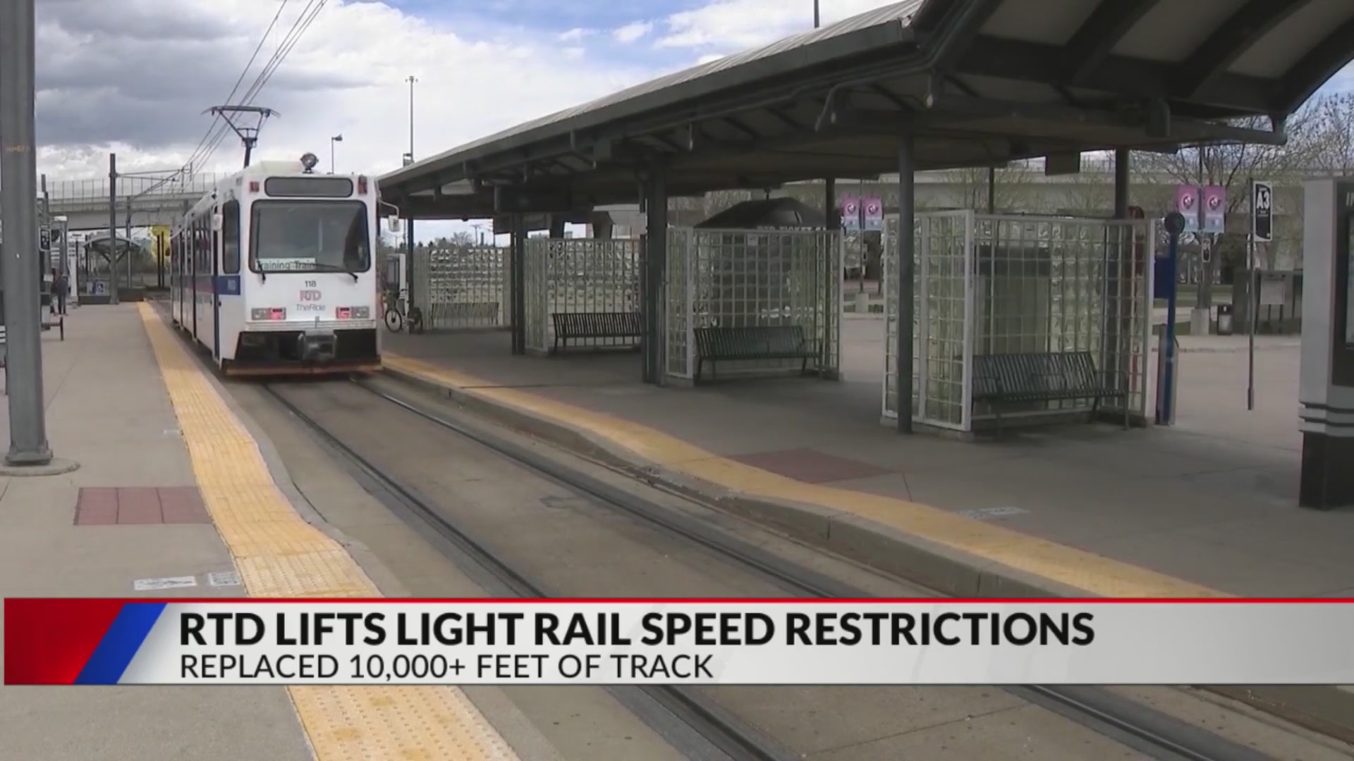 Full speed ahead: RTD light rail speed restrictions end after nearly a year