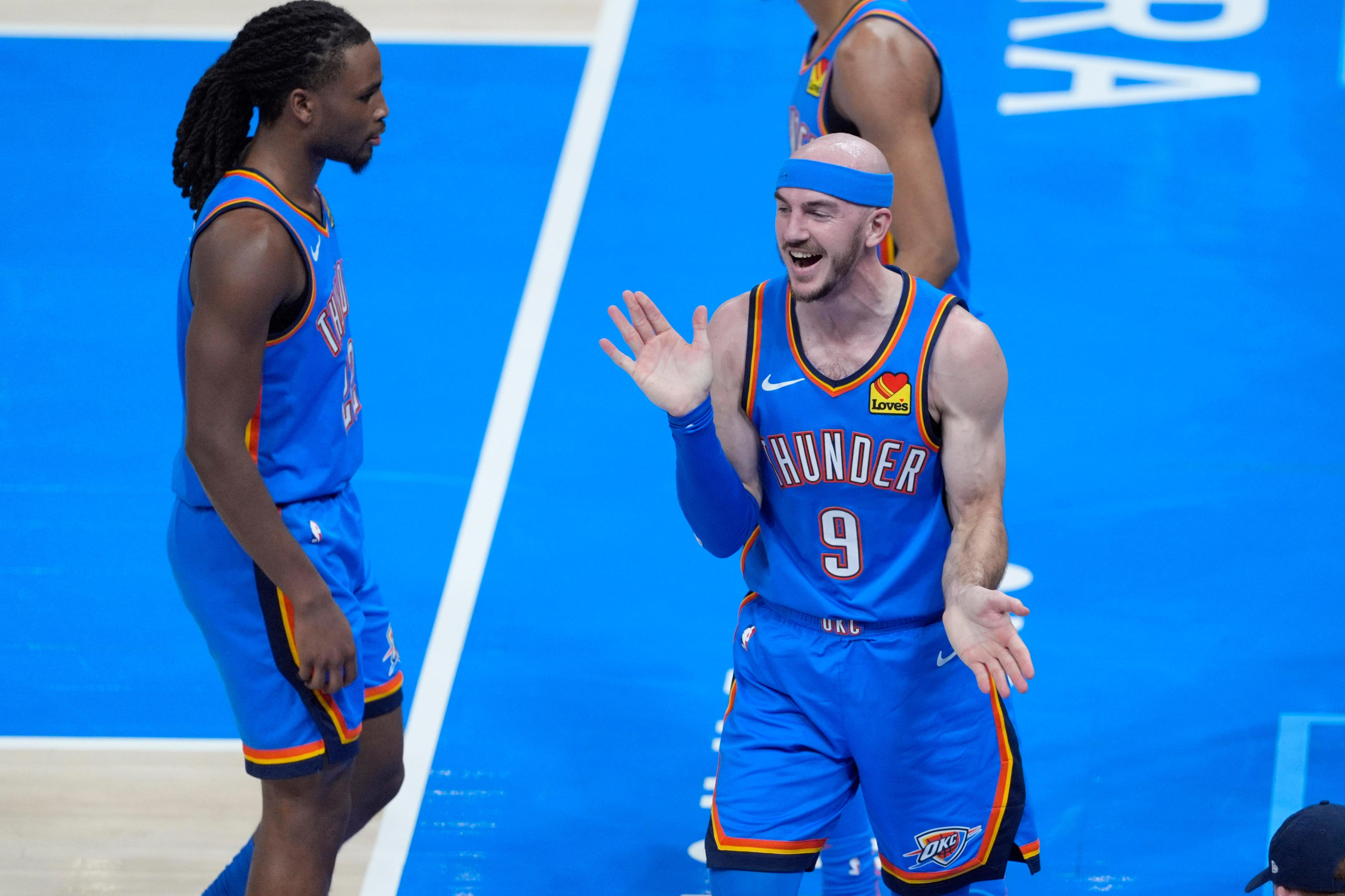 Alex Caruso and the Thunder defense did it again, carrying OKC to NBA ...
