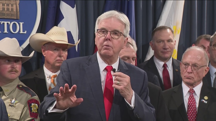 Texas Lt. Gov. Dan Patrick officially announces reelection campaign for ...