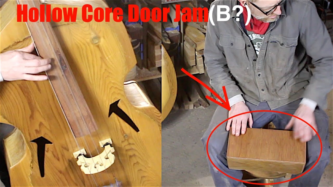 Make Wood Bongos From Old Doors Easy, Fun DIY Project