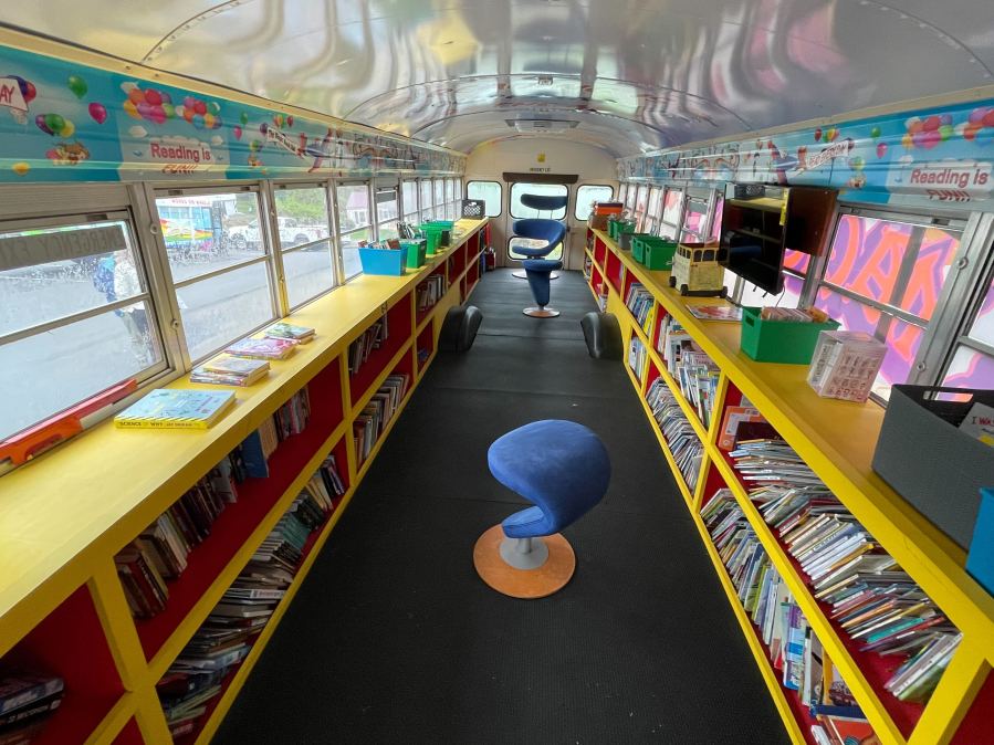 Hawkins County Schools’ Words on Wheels book bus schedule