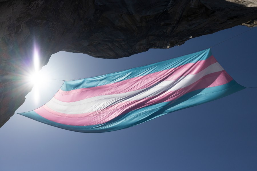 Huge flag hung from Yosemite’s El Capitan ‘to make a statement’