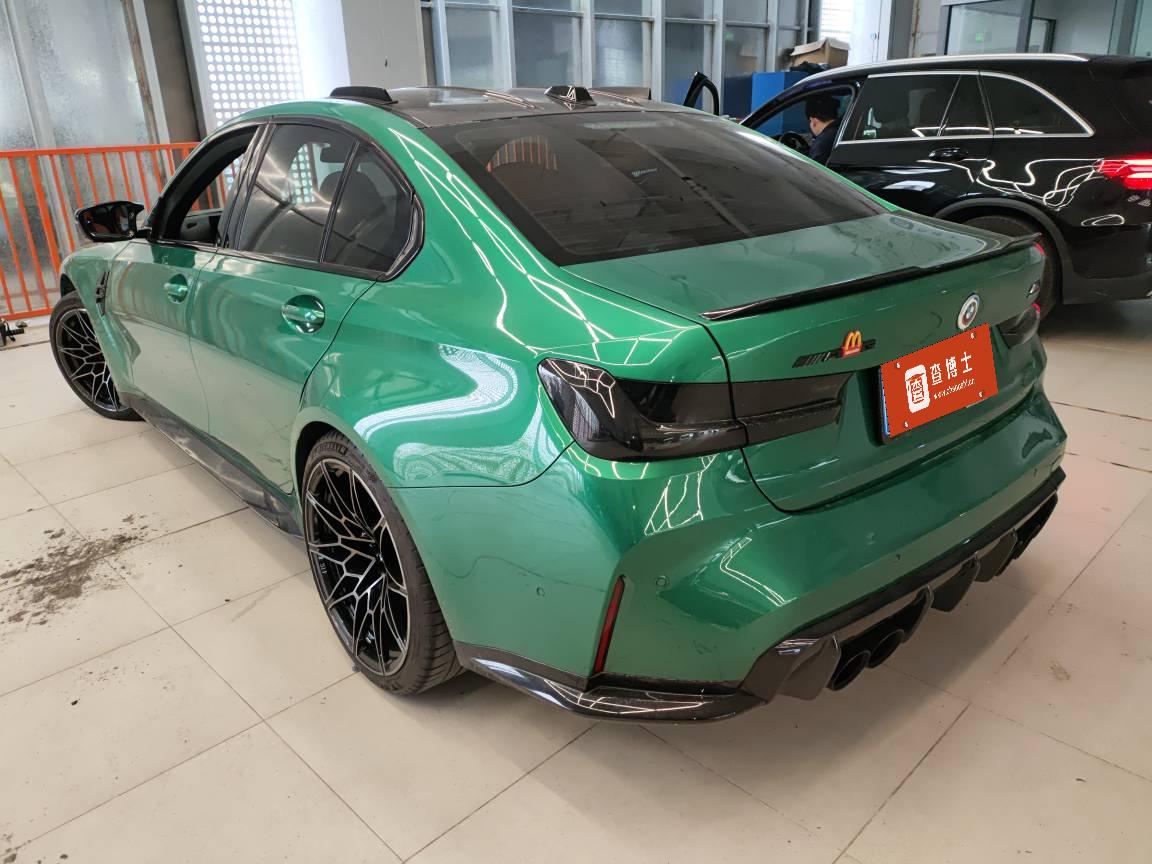 宝马 宝马M3 2023款 M3四门轿车 M xDrive 雷霆版实拍图