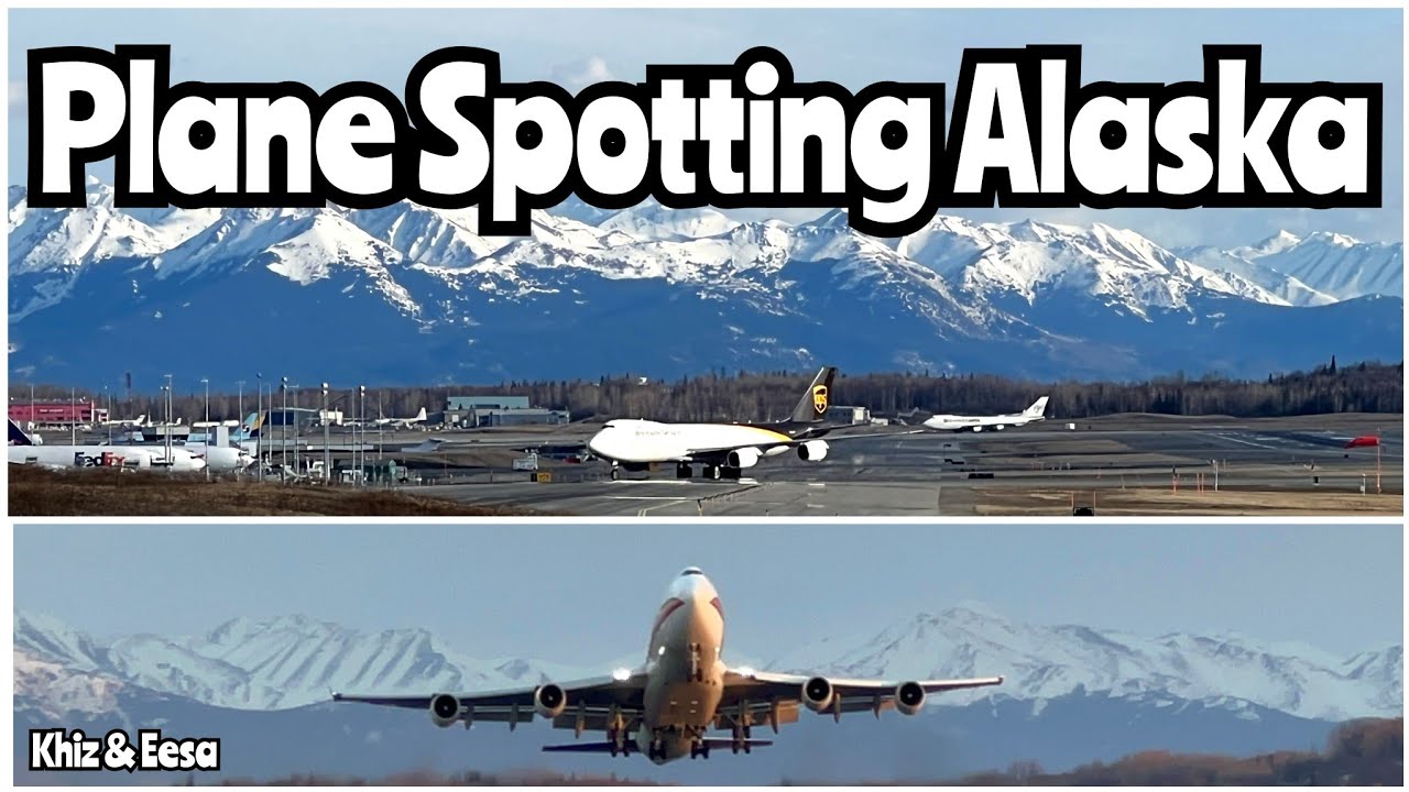 Plane Spotting Boeing 747 in Anchorage, Alaska – Point Woronzof Lookout