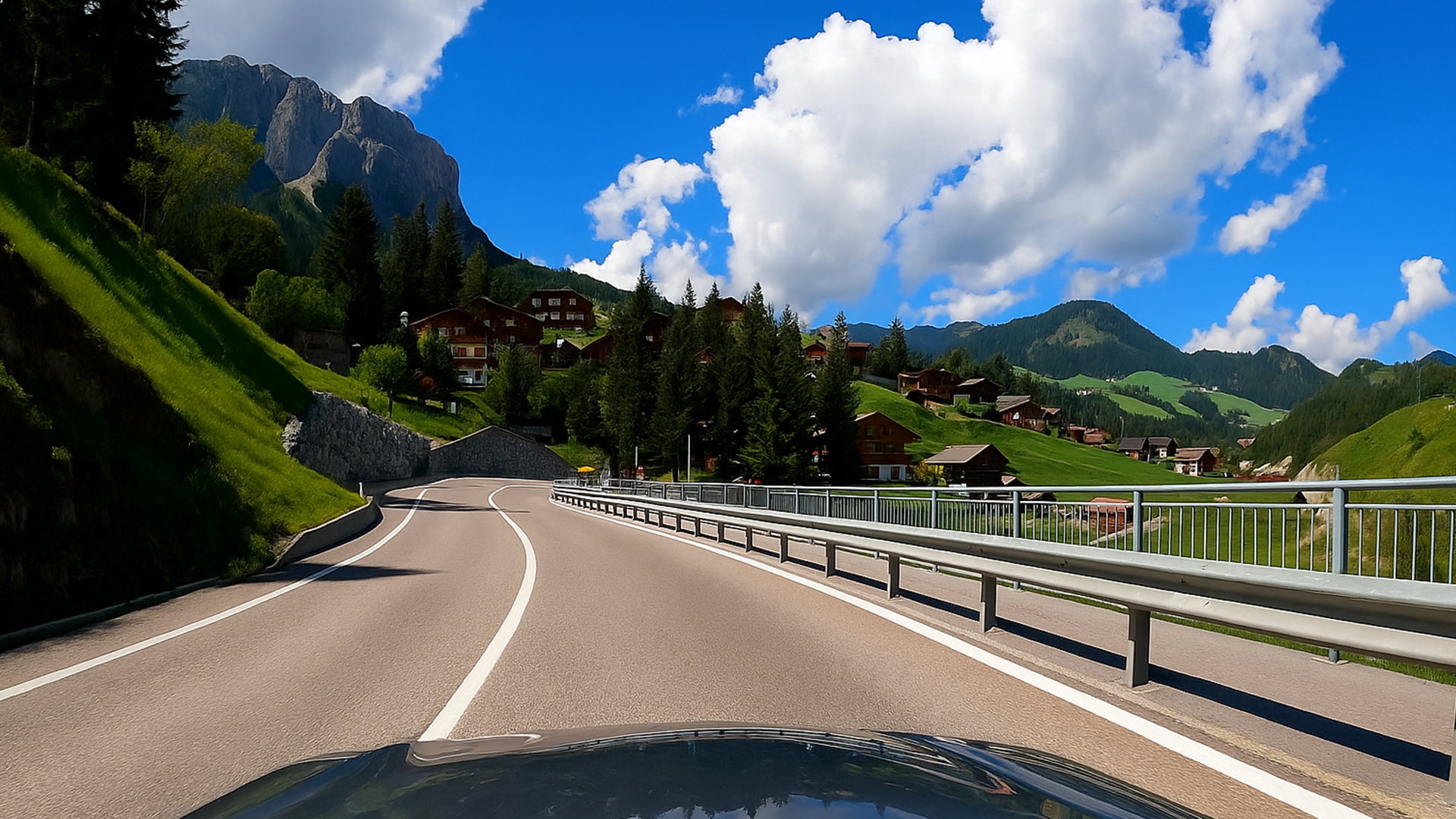 South Tyrol Drive in 4K – Discover Alta Badia and the Italian Dolomites
