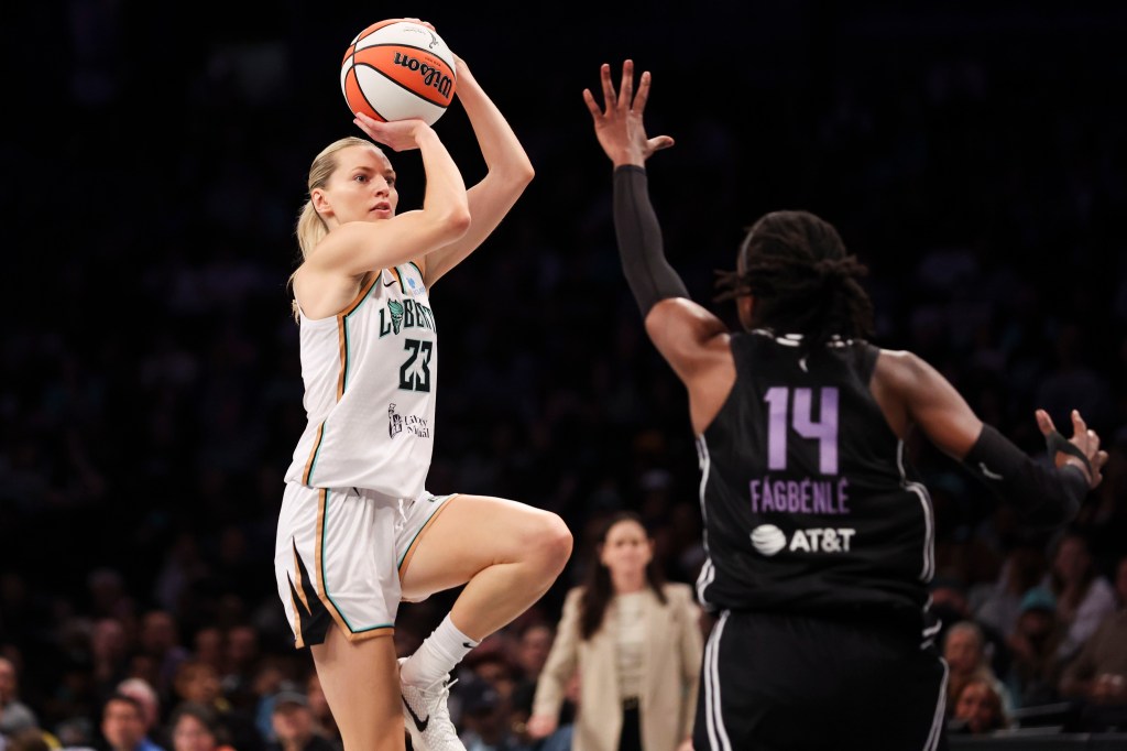 Liberty’s Marine Johannes busts out with ‘ridiculous’ game after slow ...