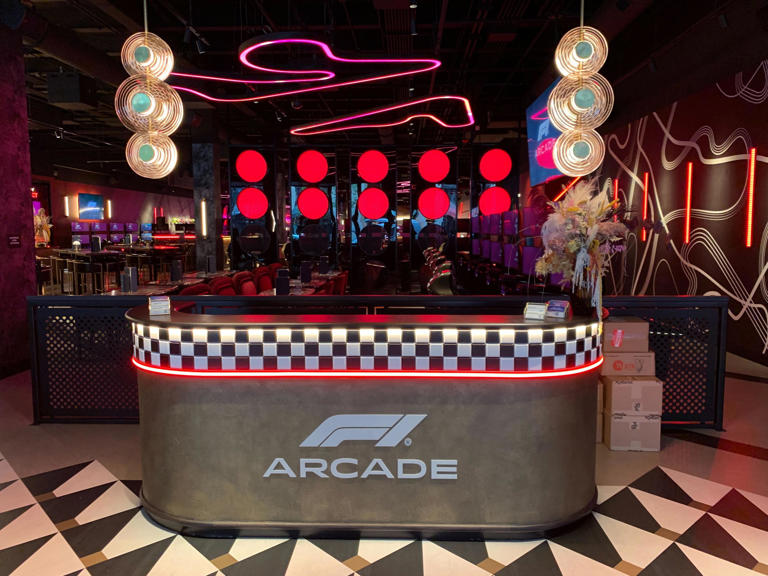 The rubber meets the road for Formula One-themed arcade opening in ...