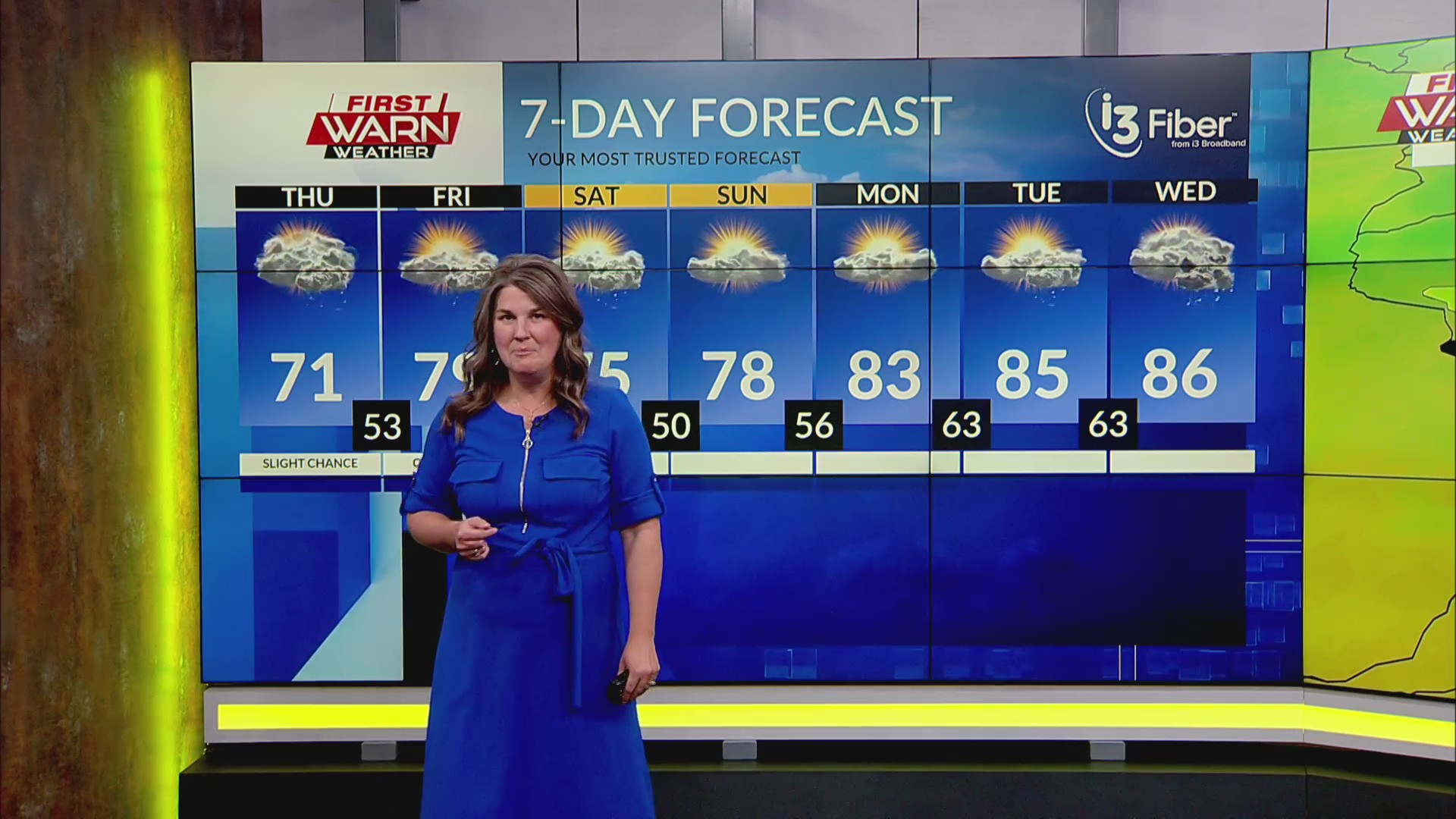 Wednesday late afternoon First Warn Weather Update