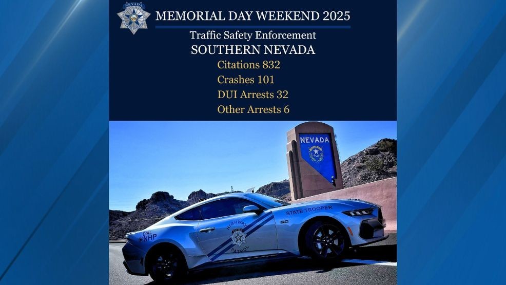 Nevada and California highway patrols report zero fatalities over ...
