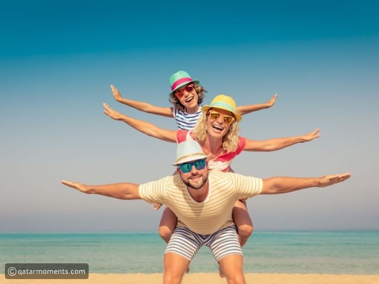Kid-friendly beaches with playgrounds in Qatar