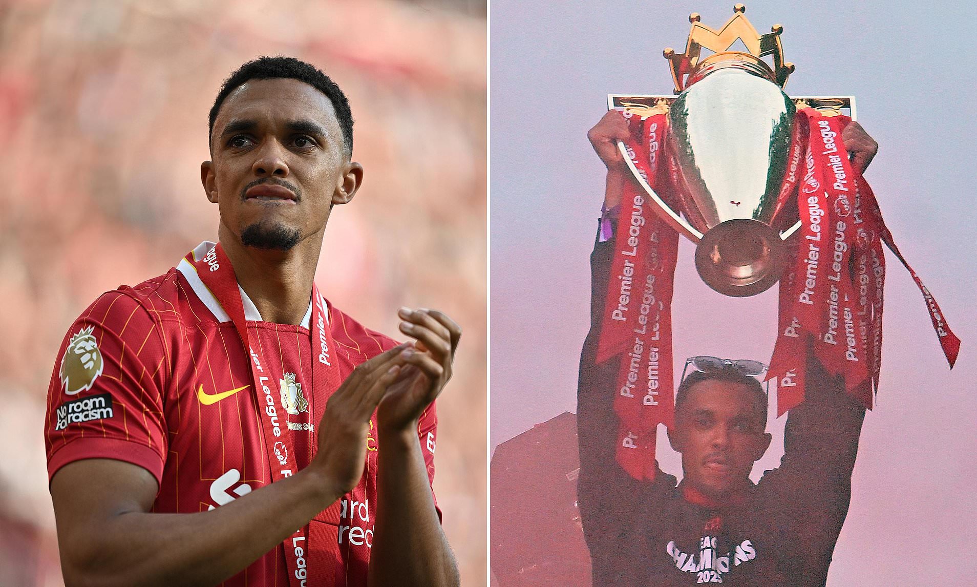 Trent Alexander-Arnold pens emotional 15-word tribute to Liverpool fans ...