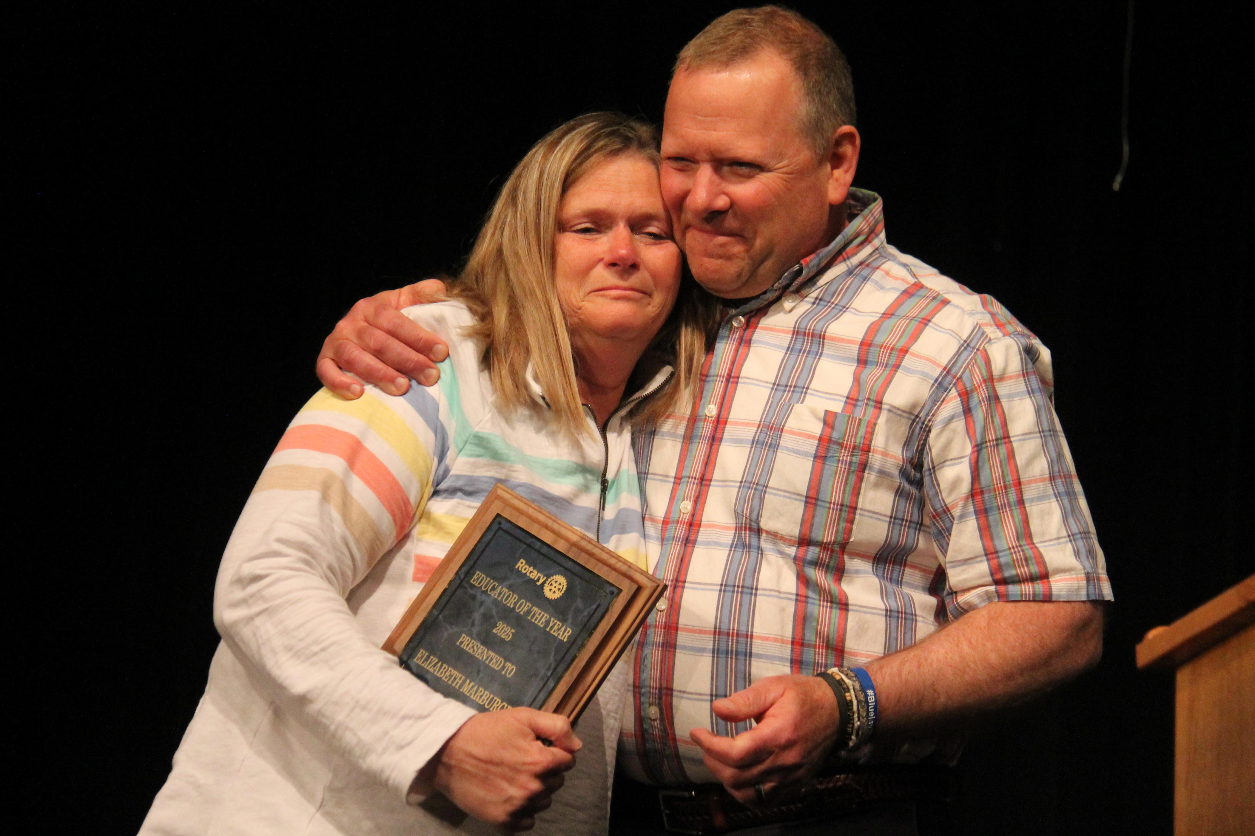 Perry's Elizabeth Marburger receives Rotary Teacher of the Year Award