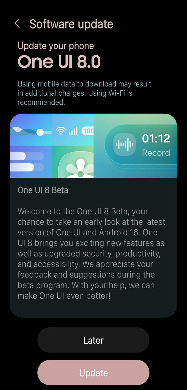 Samsung opens Galaxy S25's One UI 8 beta program