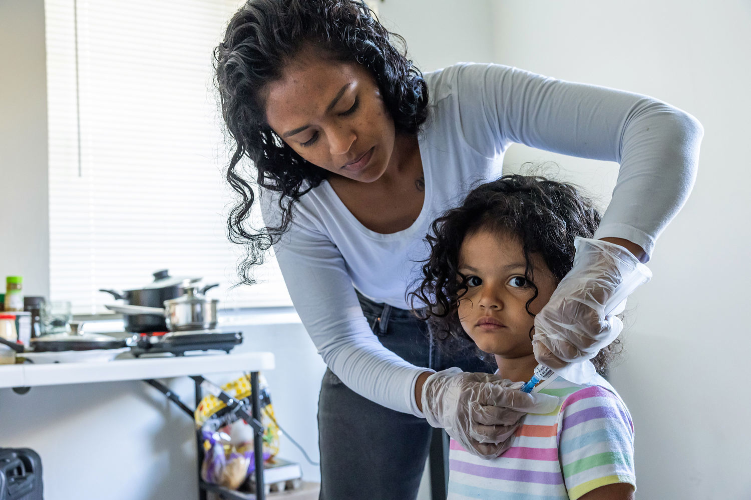 4-year-old girl with life-threatening illness and her mom granted ...