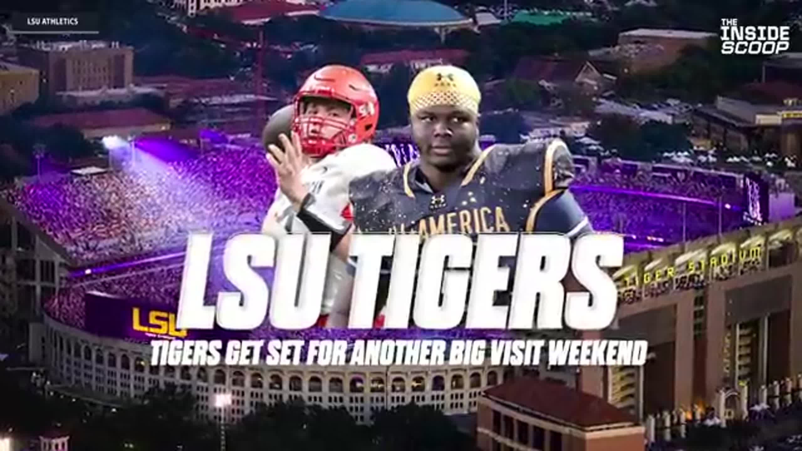 The LSU Tigers Pursue Top QB Target on Campus | In the Race for No. 2 ...