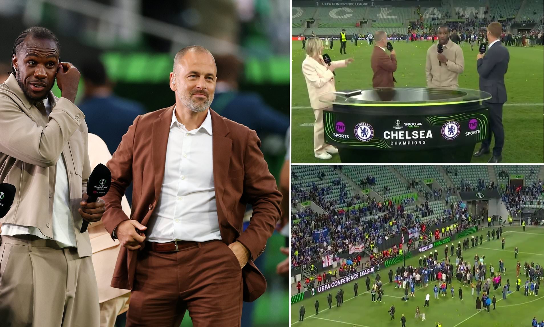 Joe Cole jokes 'I hope my wife's not watching this' as he struggles to ...