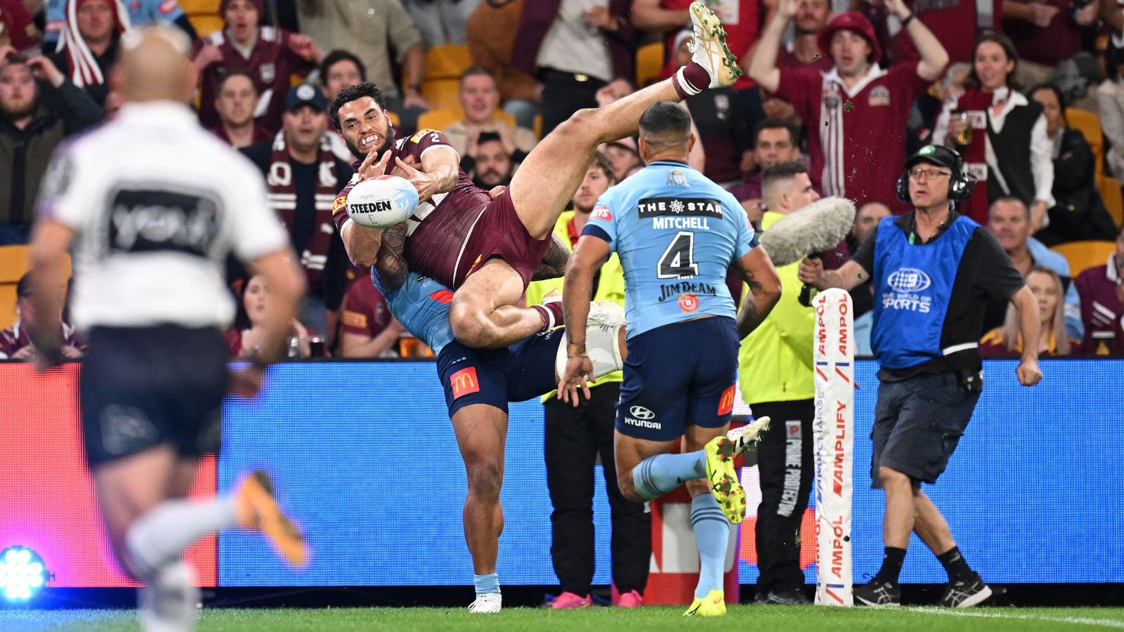Were Queensland ‘robbed’ by controversial Brian To’o tackle in Origin I?