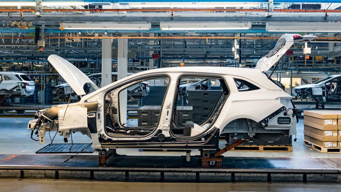 UK car production falls sharply in April