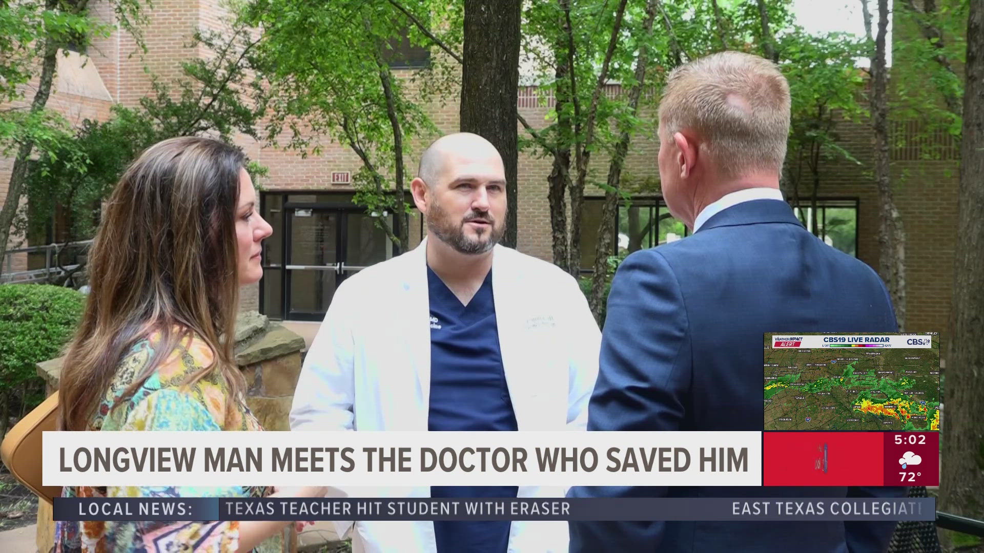 Longview man meets the doctor who saved his life after cardiac arrest
