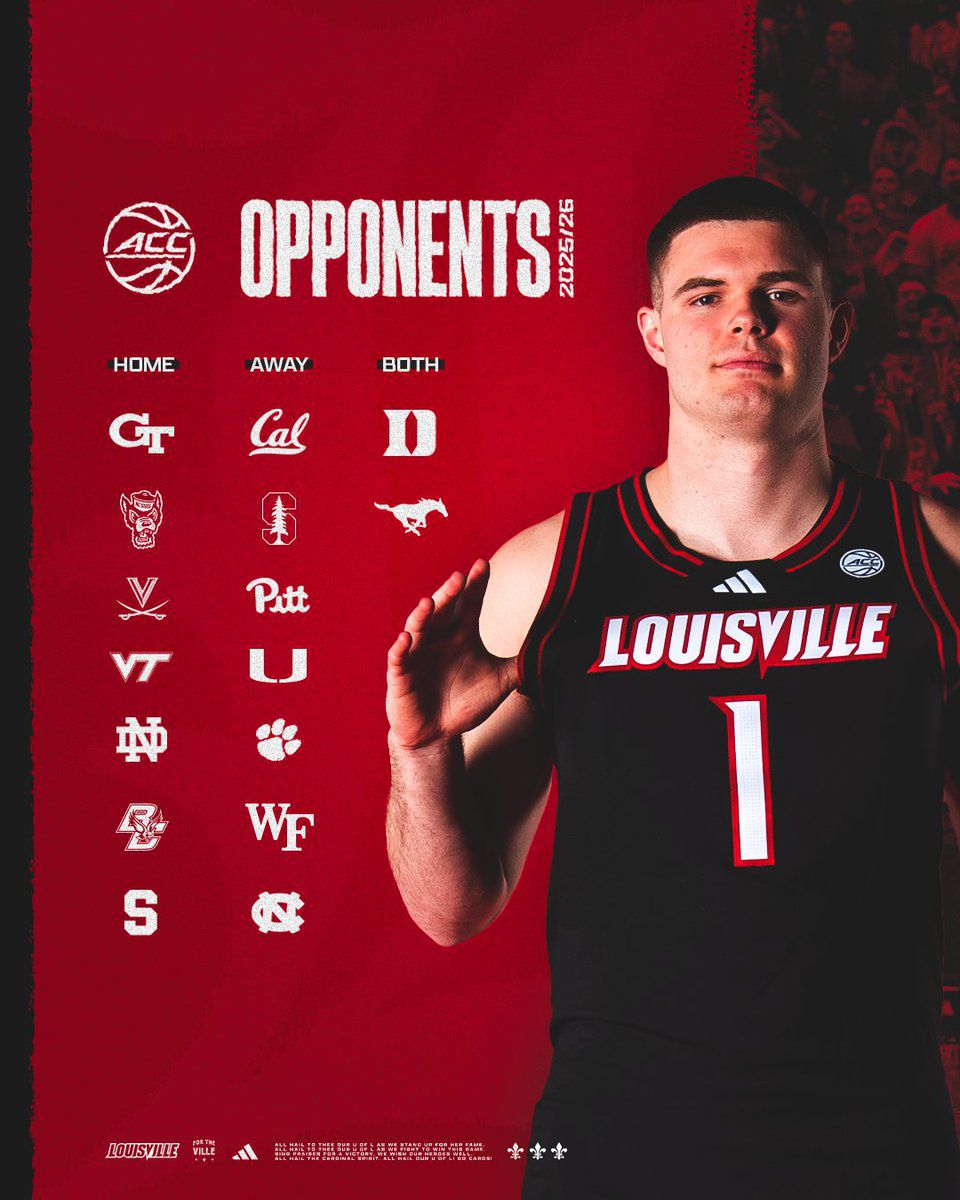 Louisville men’s basketball to face Duke twice in 2025-26