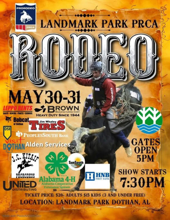 Rodeo comes to Landmark Park!