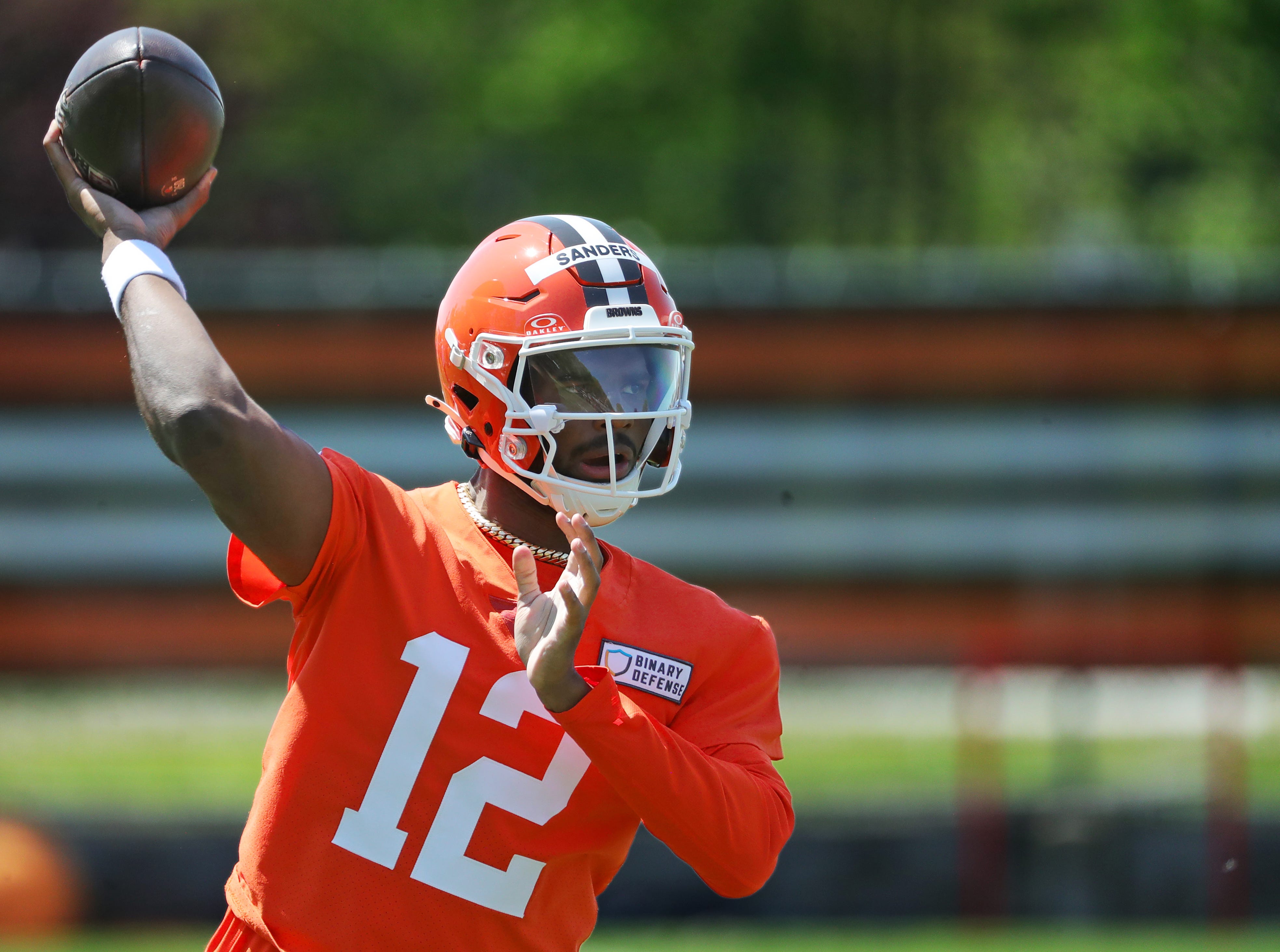 Shedeur Sanders throws three touchdowns on Day 2 of Cleveland Browns OTAs