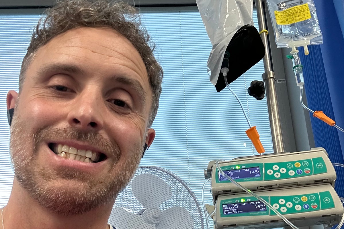 Runner experienced burning pain before stage three cancer diagnosis