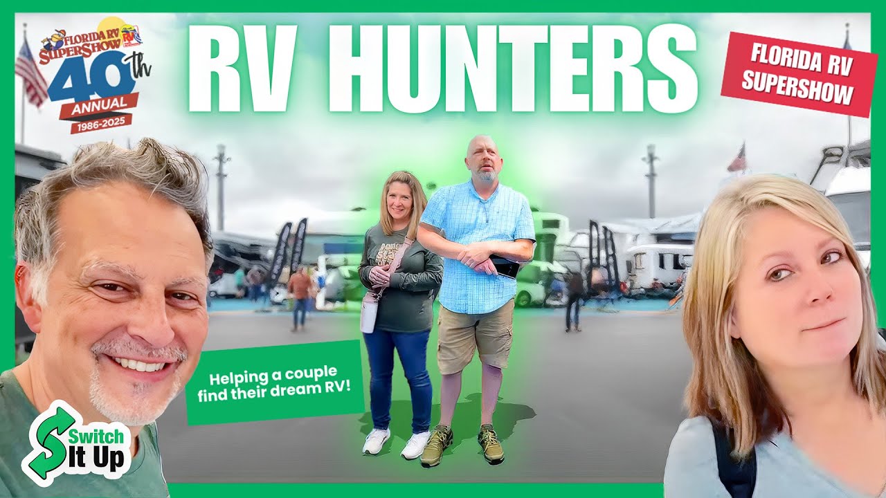 RV Hunters 𝗘𝗽𝗶𝘀𝗼𝗱𝗲 𝟮 at the Florida RV Supershow. (5th Wheel Addition)