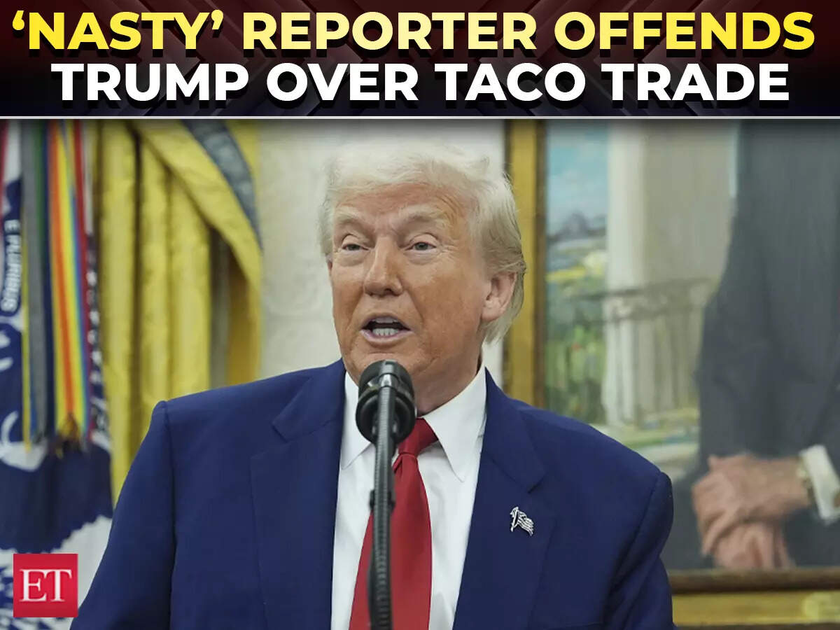 'Trump always chickens out': 'Nasty' reporter offends US President over ...