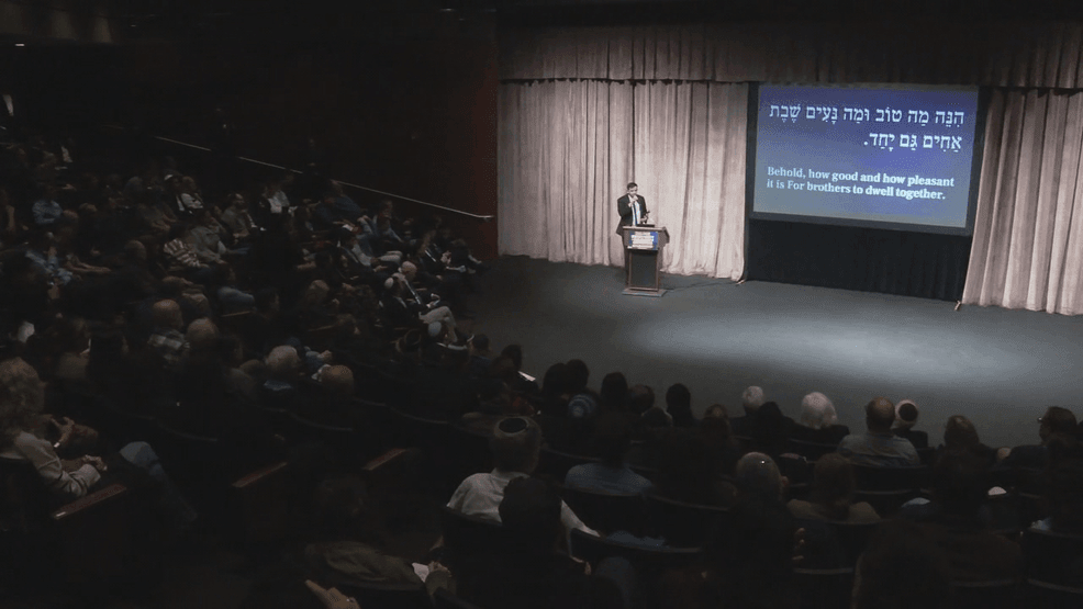 DC Jewish community members gathered roughly week after Israeli embassy ...