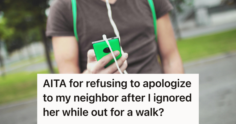 Young Man Ignored His Overbearing Neighbor During A Walk, So The ...