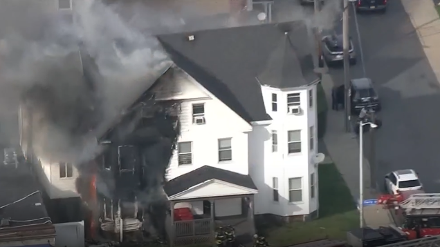 Dozens displaced as fire burns through multifamily home in Malden ...