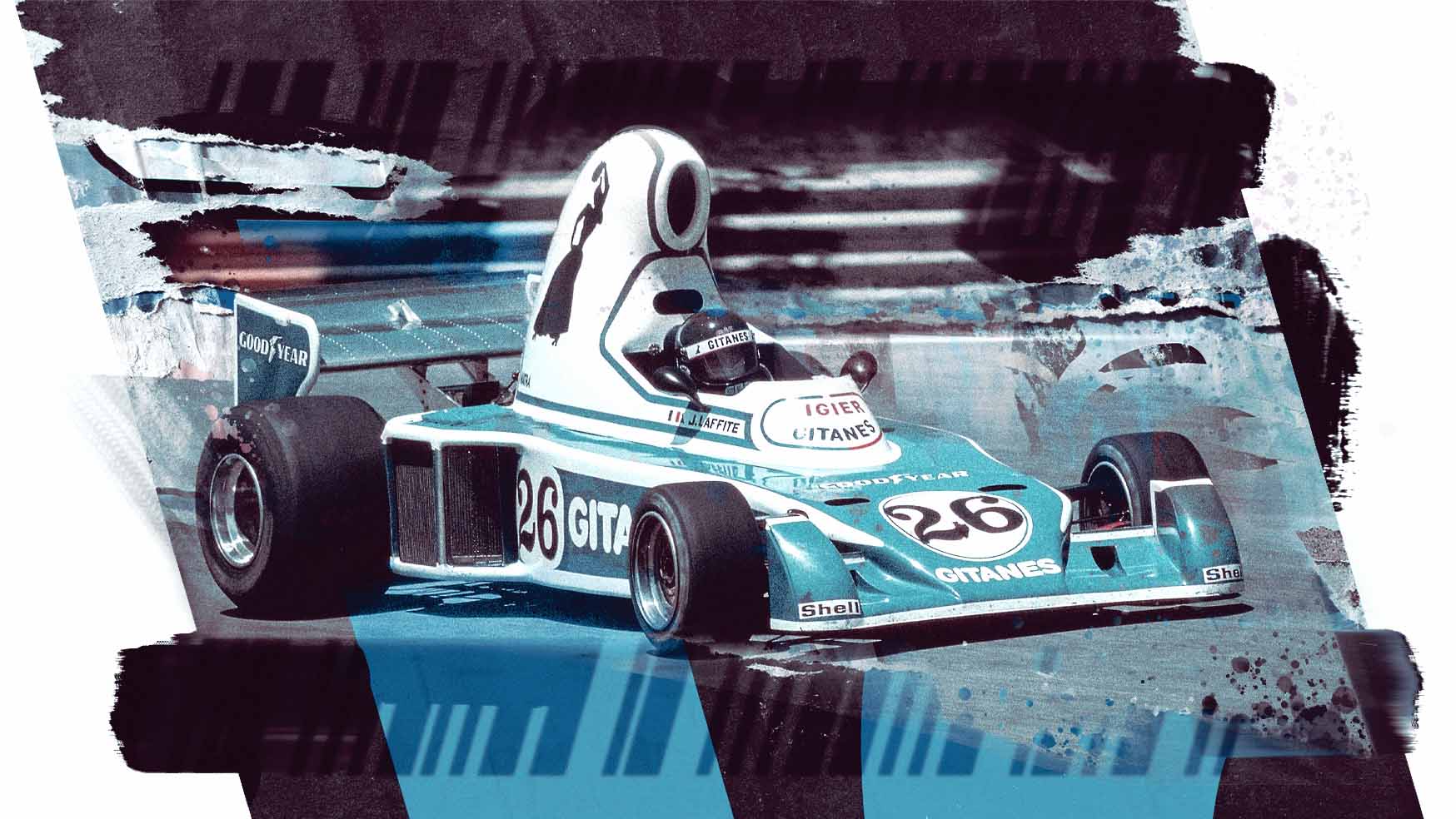 Epic fail: the Ligier JS5 F1 car's 'teapot' airbox