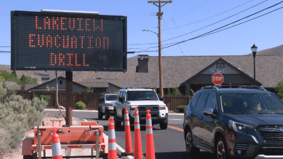 Carson City neighborhood holds simulated wildfire evacuation