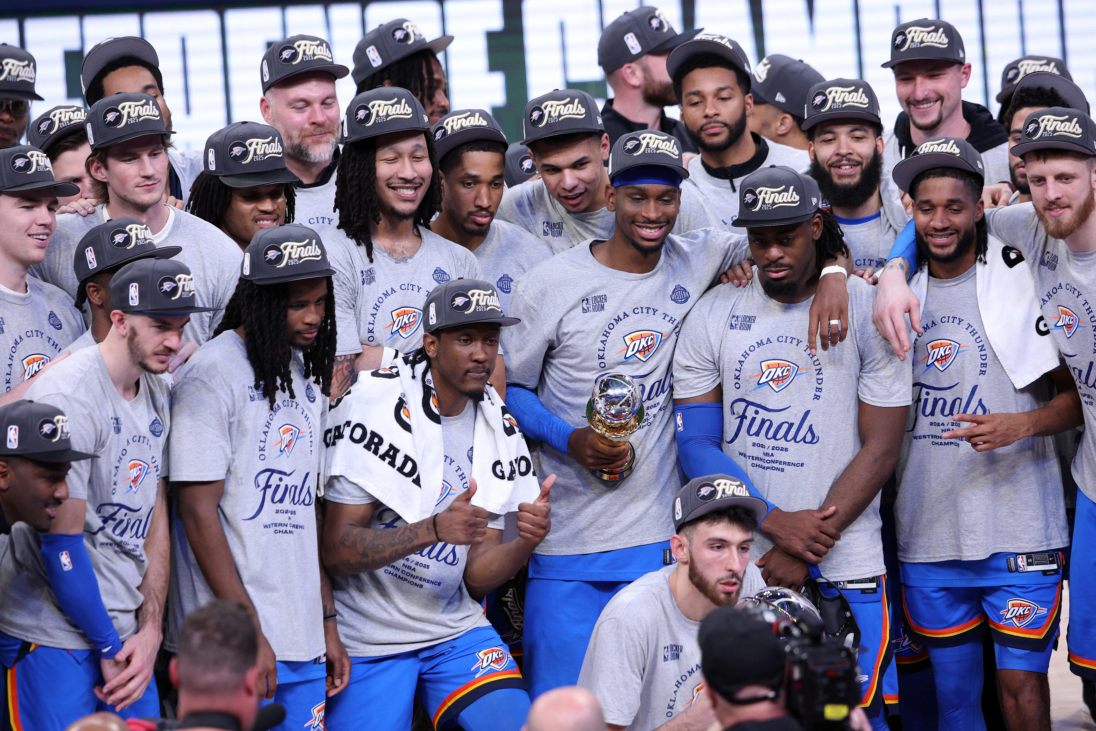 Photos: Best images from Thunder's ceremony and celebration after NBA ...