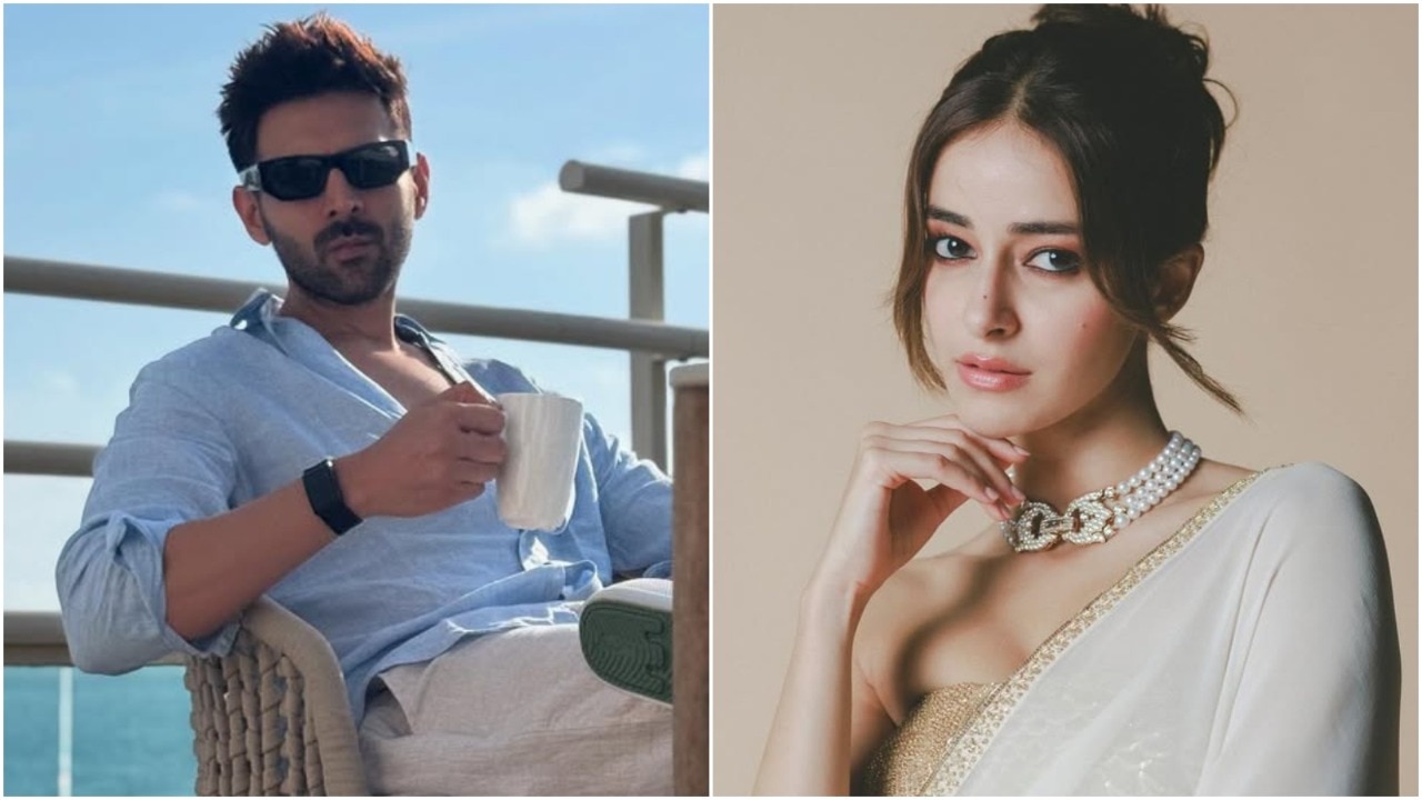 Kartik Aaryan, Ananya Panday shoot for Tu Meri Main…, video from sets ...