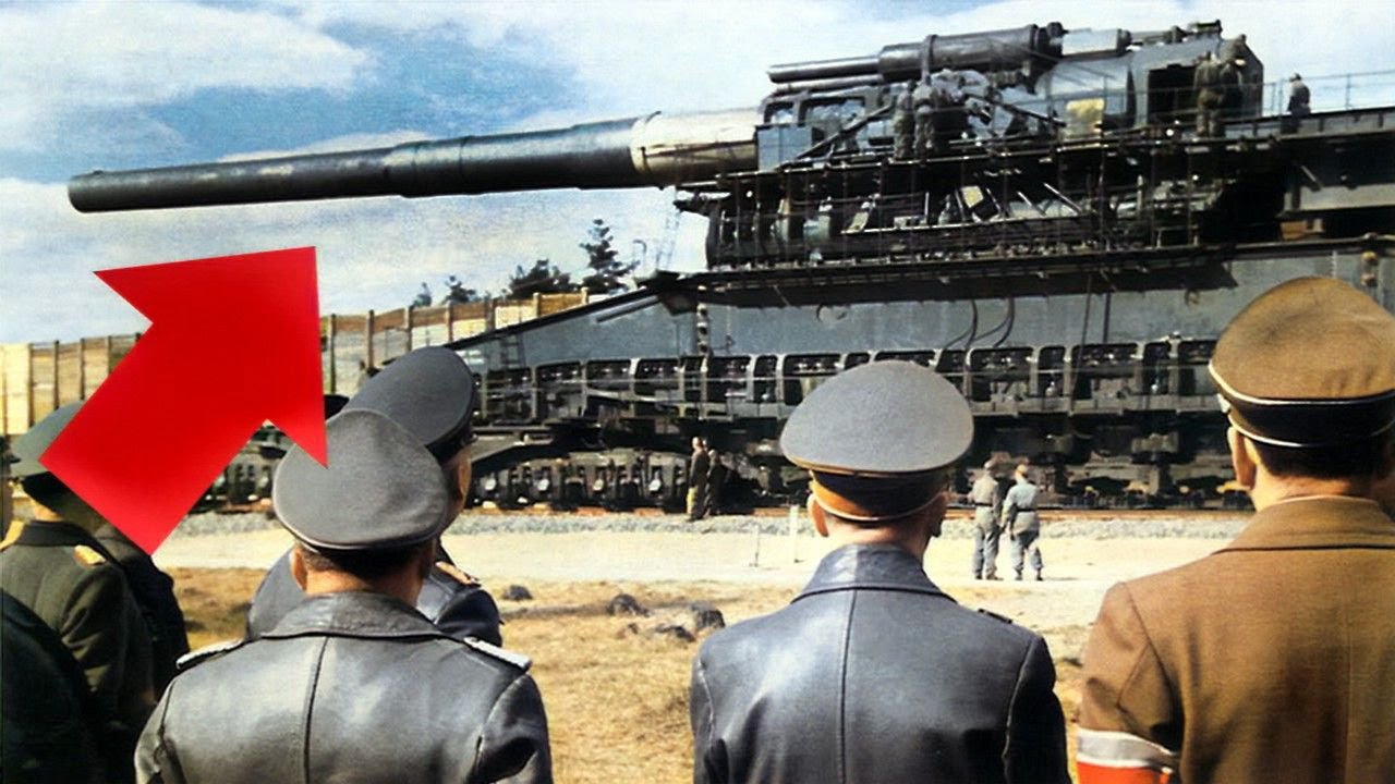 World War II - The 30-Mile Gun that Shot 14,000-Pound Bullets