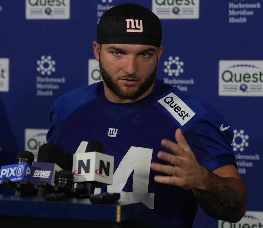 Cam Skattebo Uses 2 Words to Describe NFL Draft Selection by New York ...