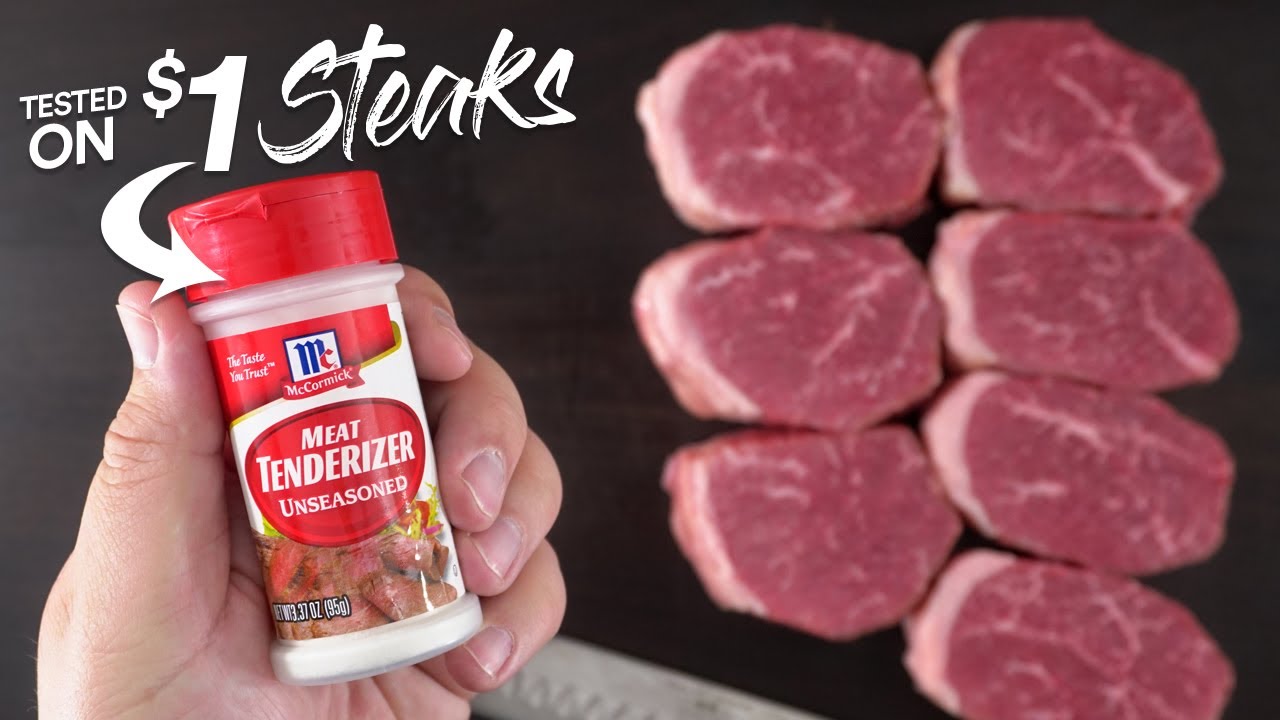 I tenderized $1 steaks with pineapple enzyme!