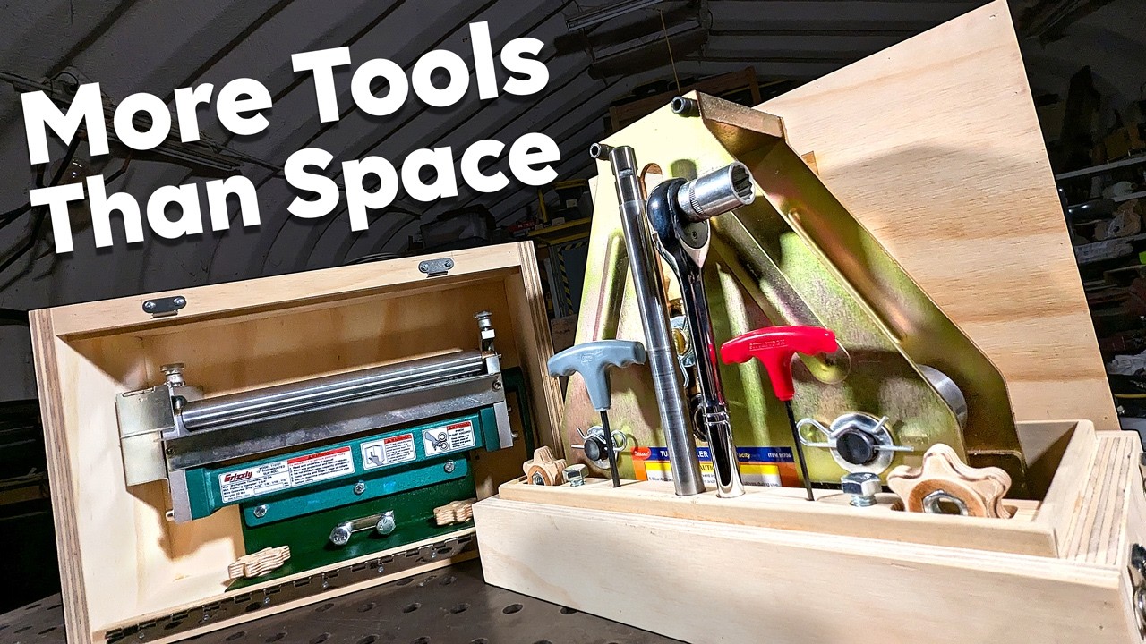 Organize your tools with custom storage solutions
