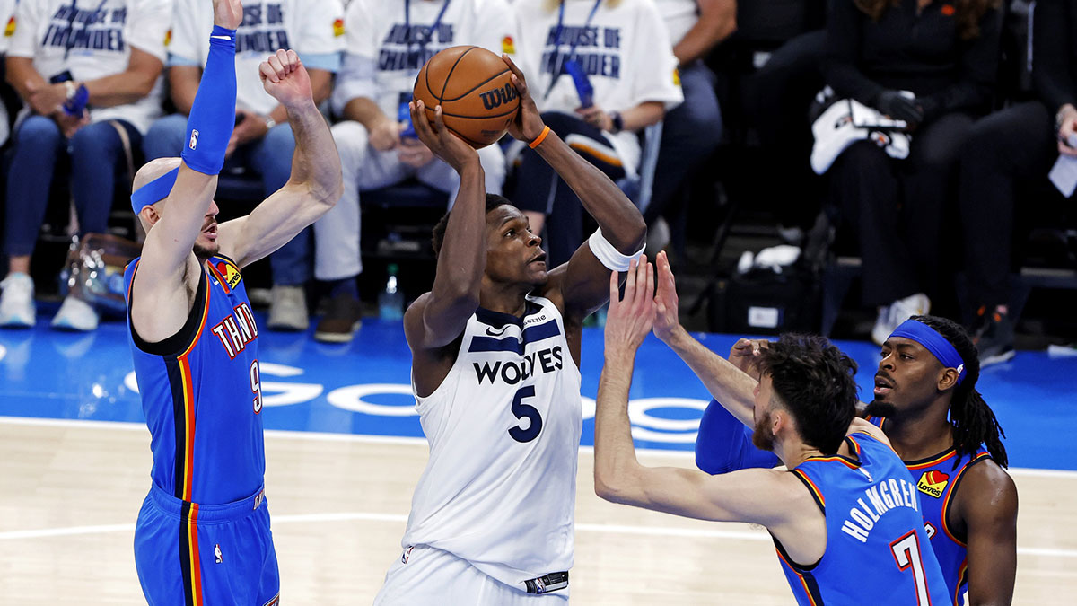 Timberwolves’ Anthony Edwards calls Thunder ‘puppets’ after WCF debacle