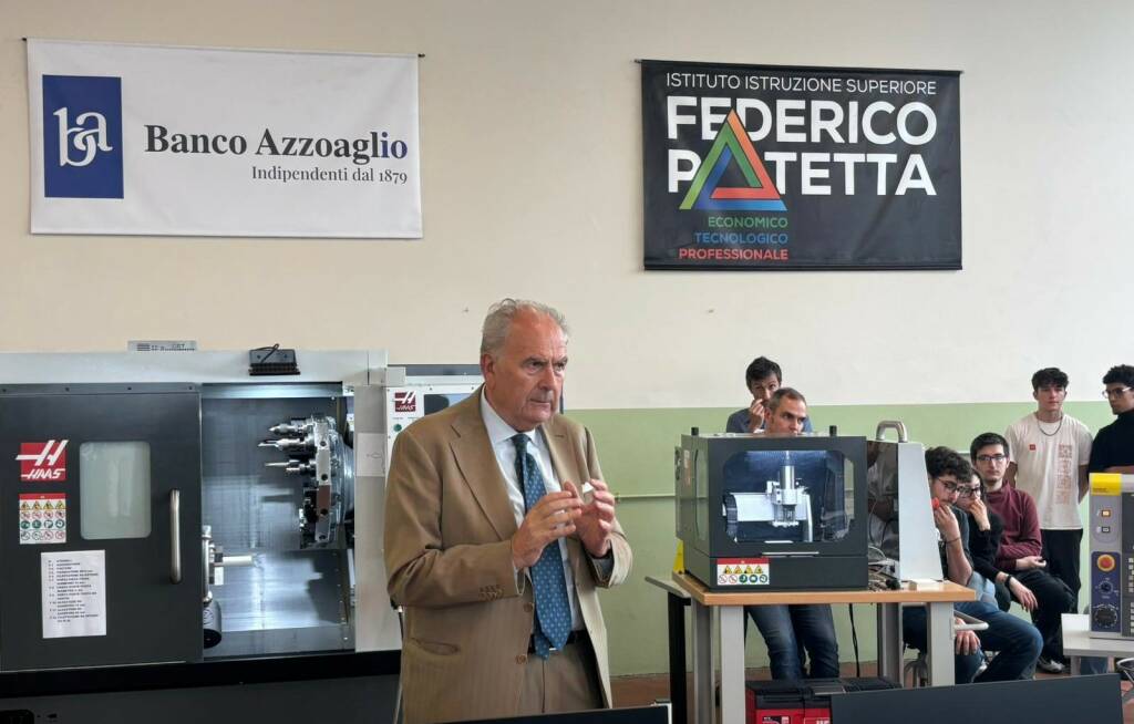 Cairo Montenotte: nuovo laboratorio di meccanica all’istituto Patetta