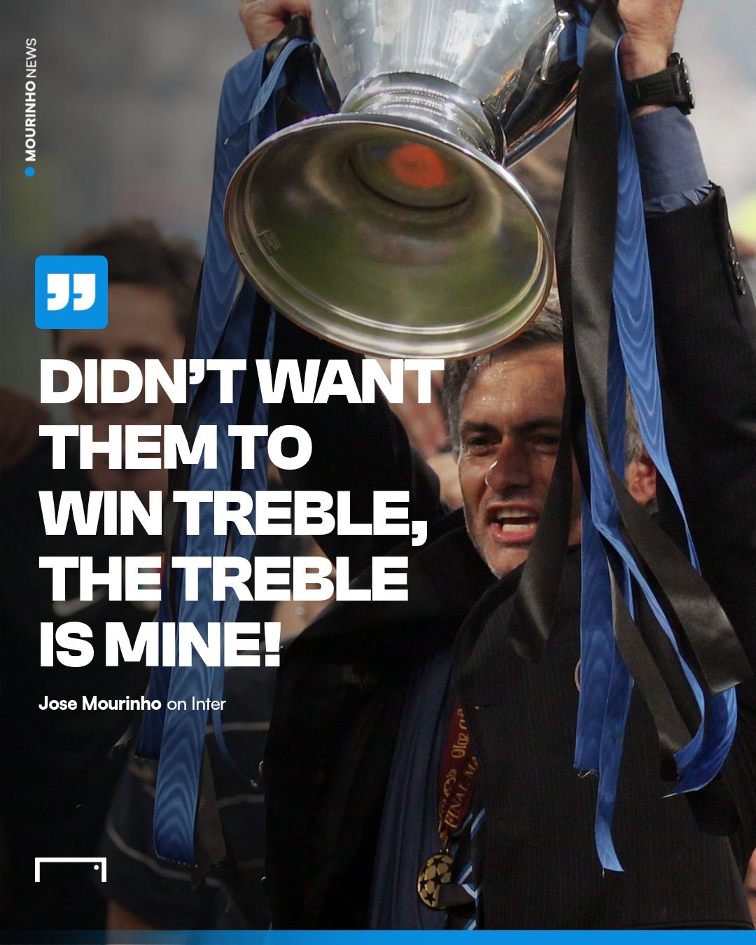 ‘Treble is mine!' - Mourinho aims playful dig at Inter