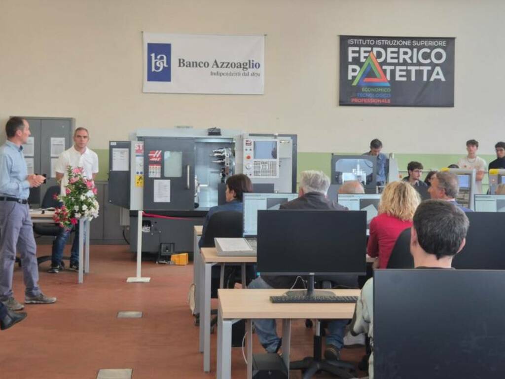 Cairo Montenotte: nuovo laboratorio di meccanica all’istituto Patetta